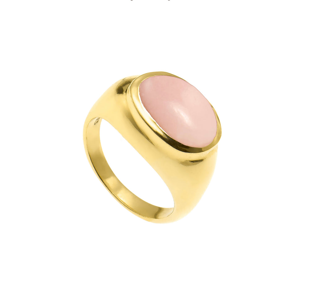 Relic | Pink Opal Ring– Harlow Fine Jewellery